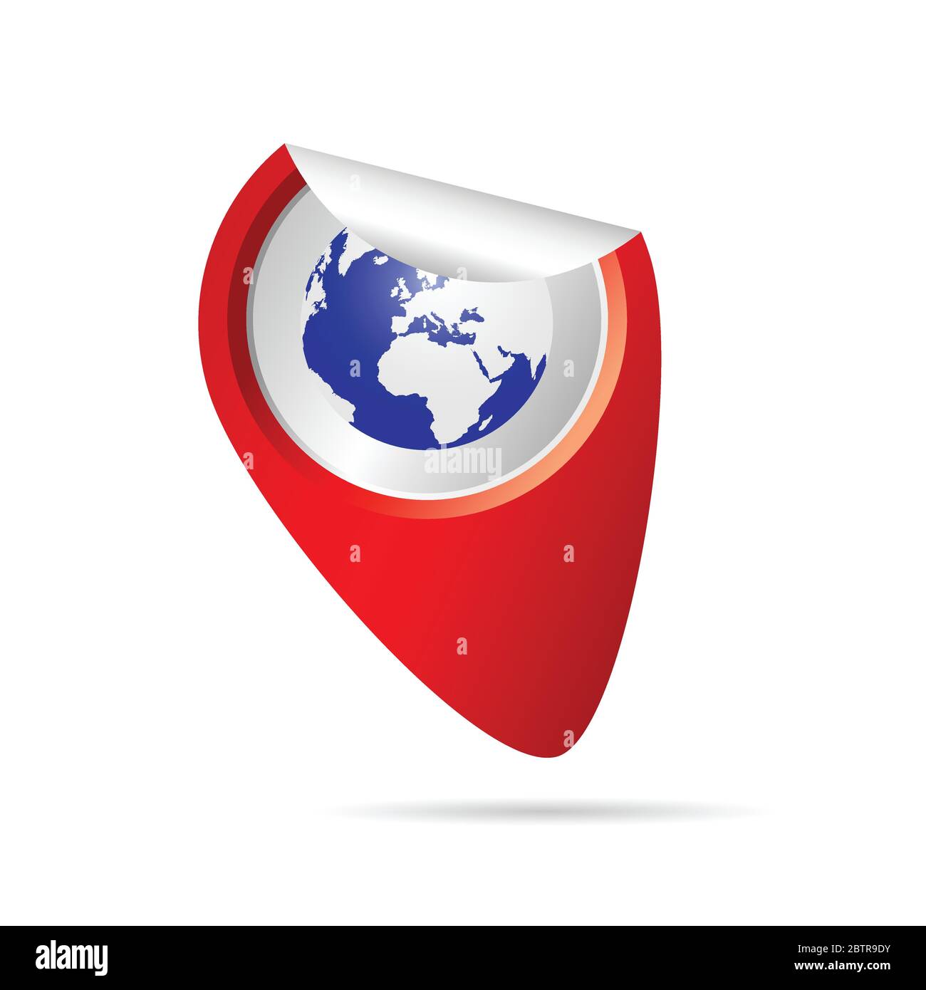 sticker planet color art vector Stock Vector Image & Art - Alamy