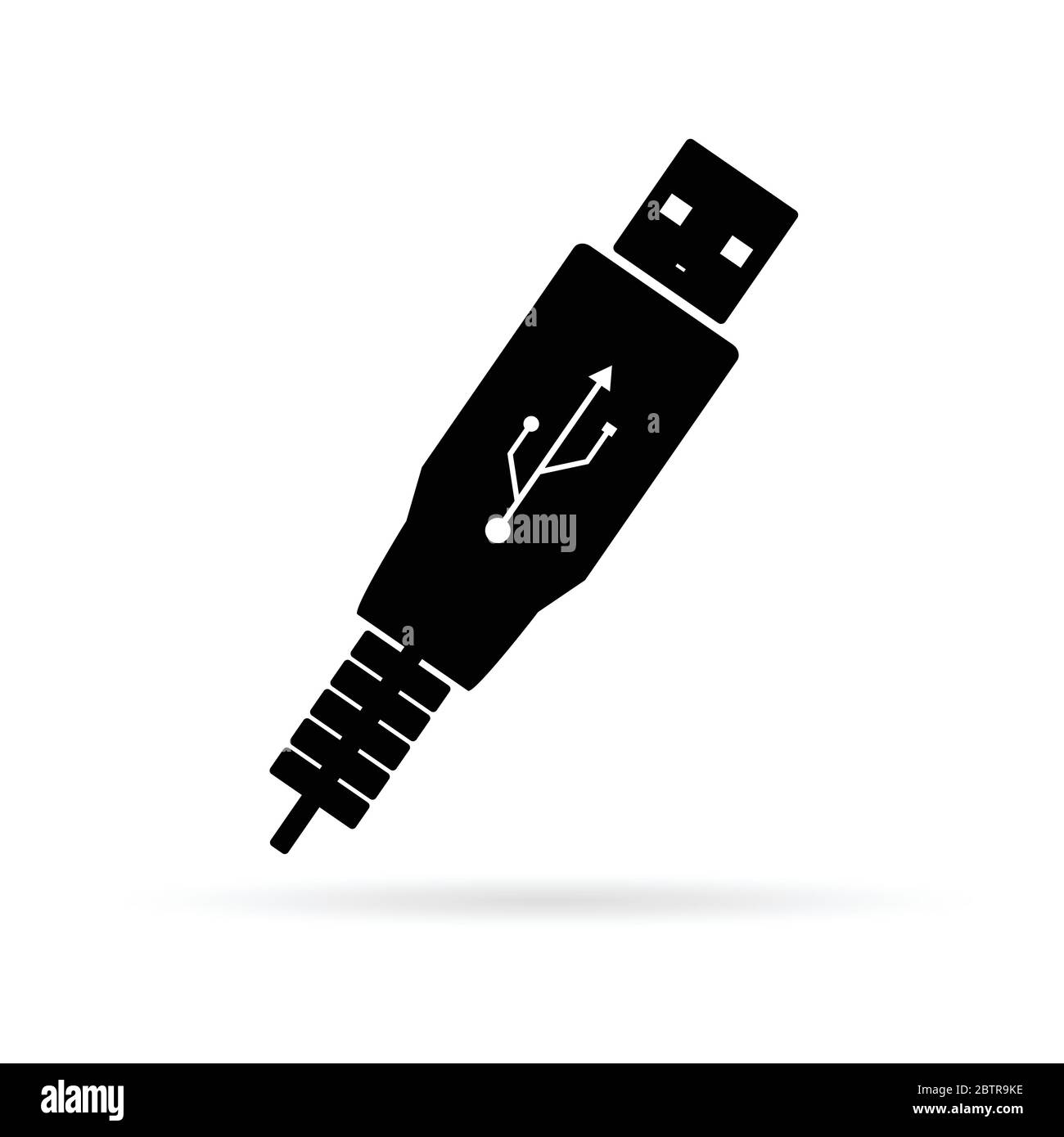 usb icon vector illustration Stock Vector Image & Art - Alamy