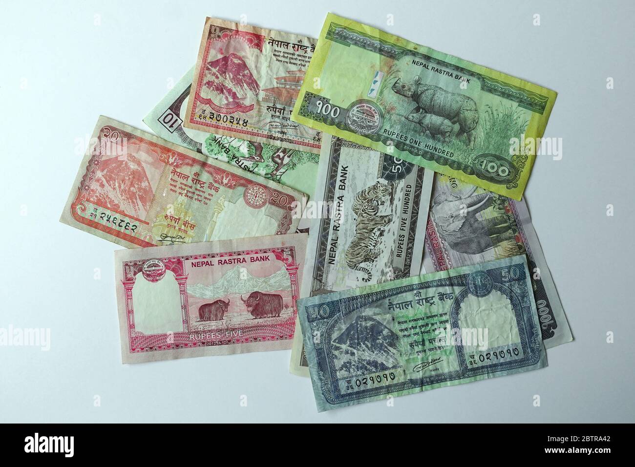 Nepalese rupee, Nepalesische Rupie, NPR, nepáli rúpia, Nepal, Asia ...