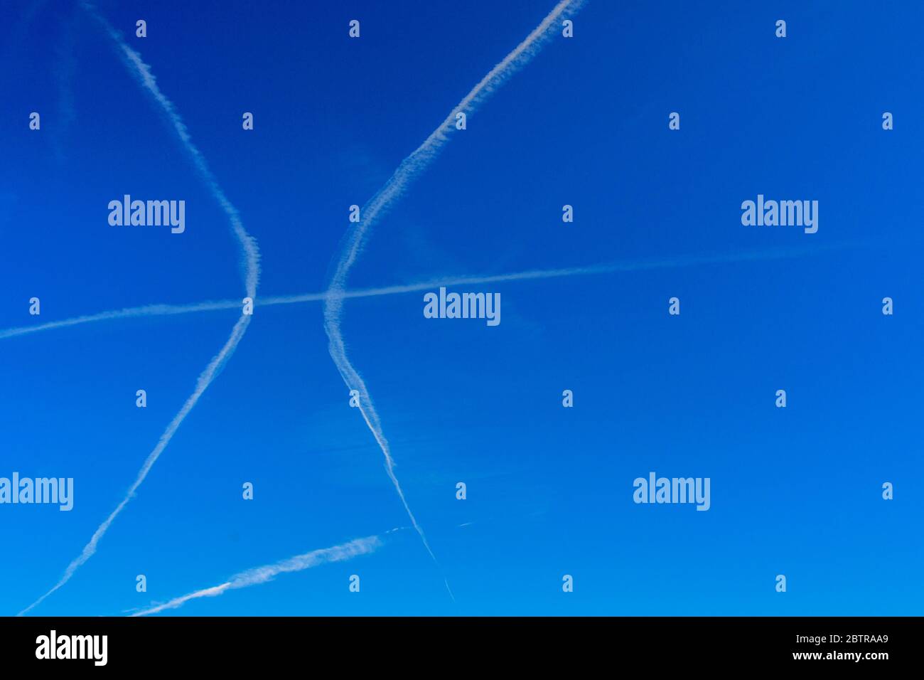 Contrail theory hi-res stock photography and images - Alamy