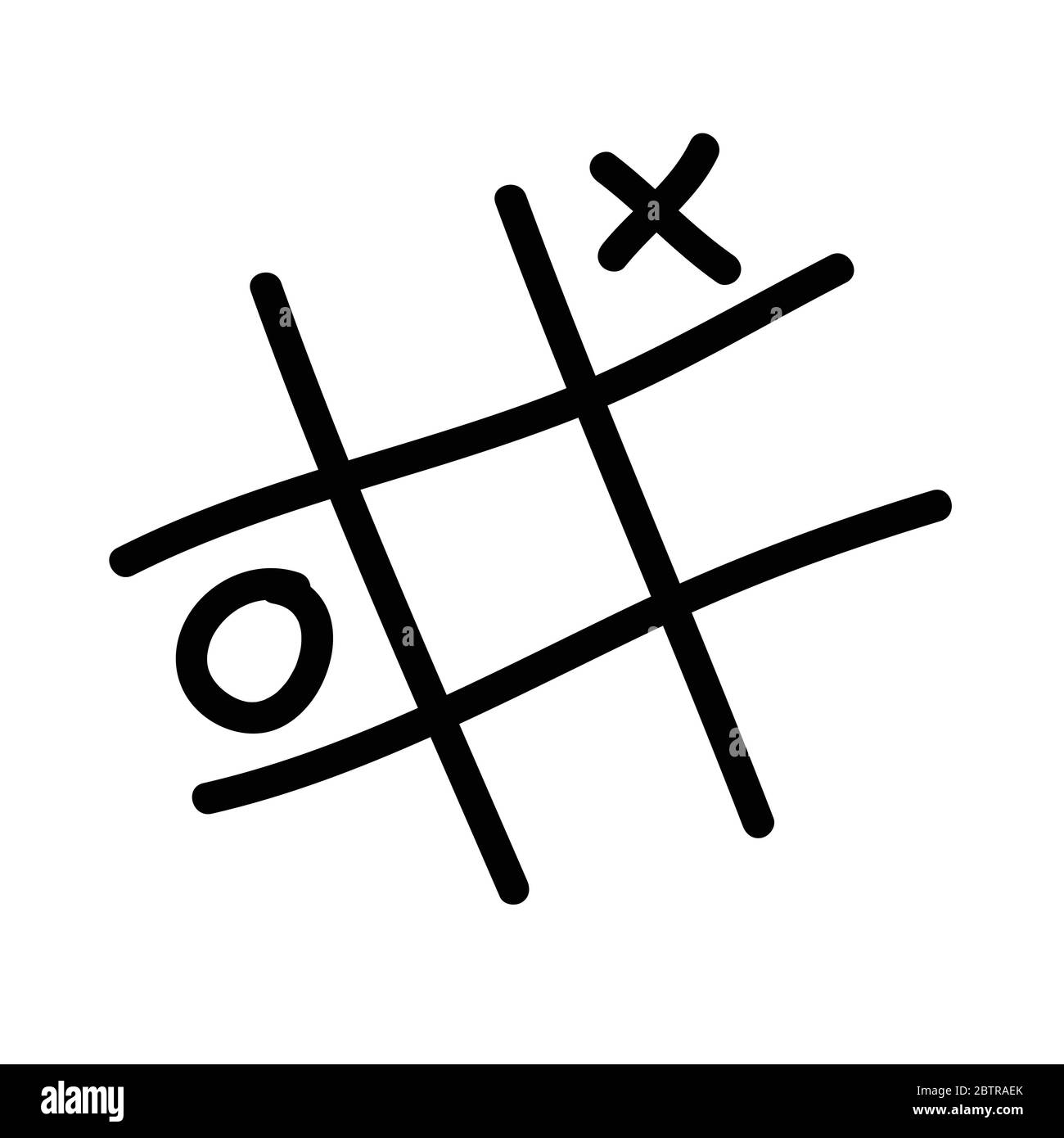 x o icon vector illustration Stock Vector Image & Art - Alamy