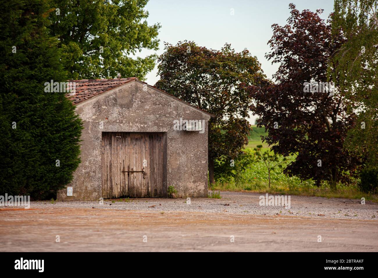 Rural building detail Stock Photo - Alamy