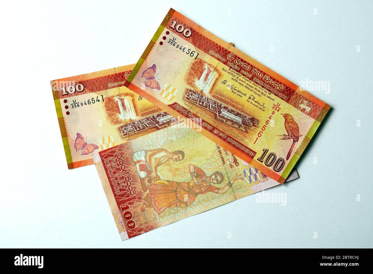 one hundred rupees, Sri Lankan rupee, Sri-Lanka-Rupie, LKR, Sri Lanka ...