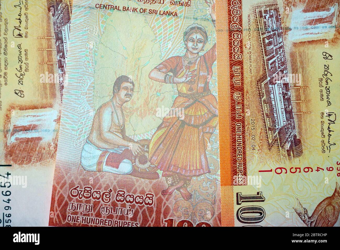 one hundred rupees, Sri Lankan rupee, Sri-Lanka-Rupie, LKR, Sri Lanka ...