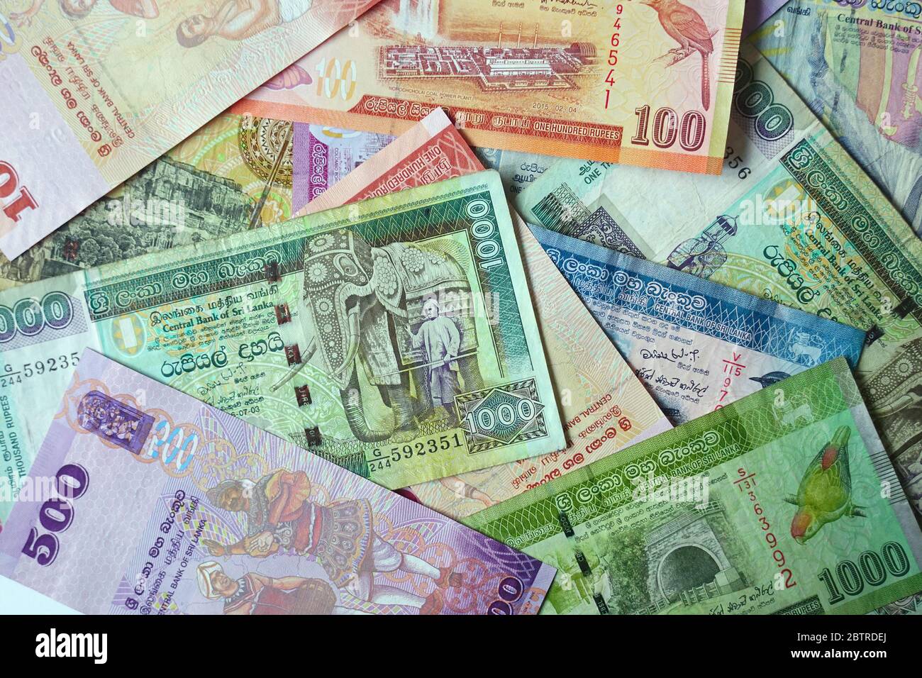 Sri Lankan Currency Notes High Resolution Stock Photography and Images ...