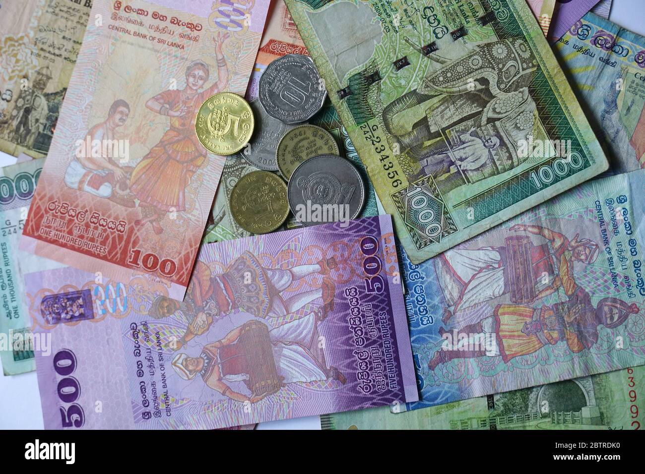 Sri Lankan rupee, Sri-Lanka-Rupie, LKR, Sri Lanka, Asia Stock Photo - Alamy