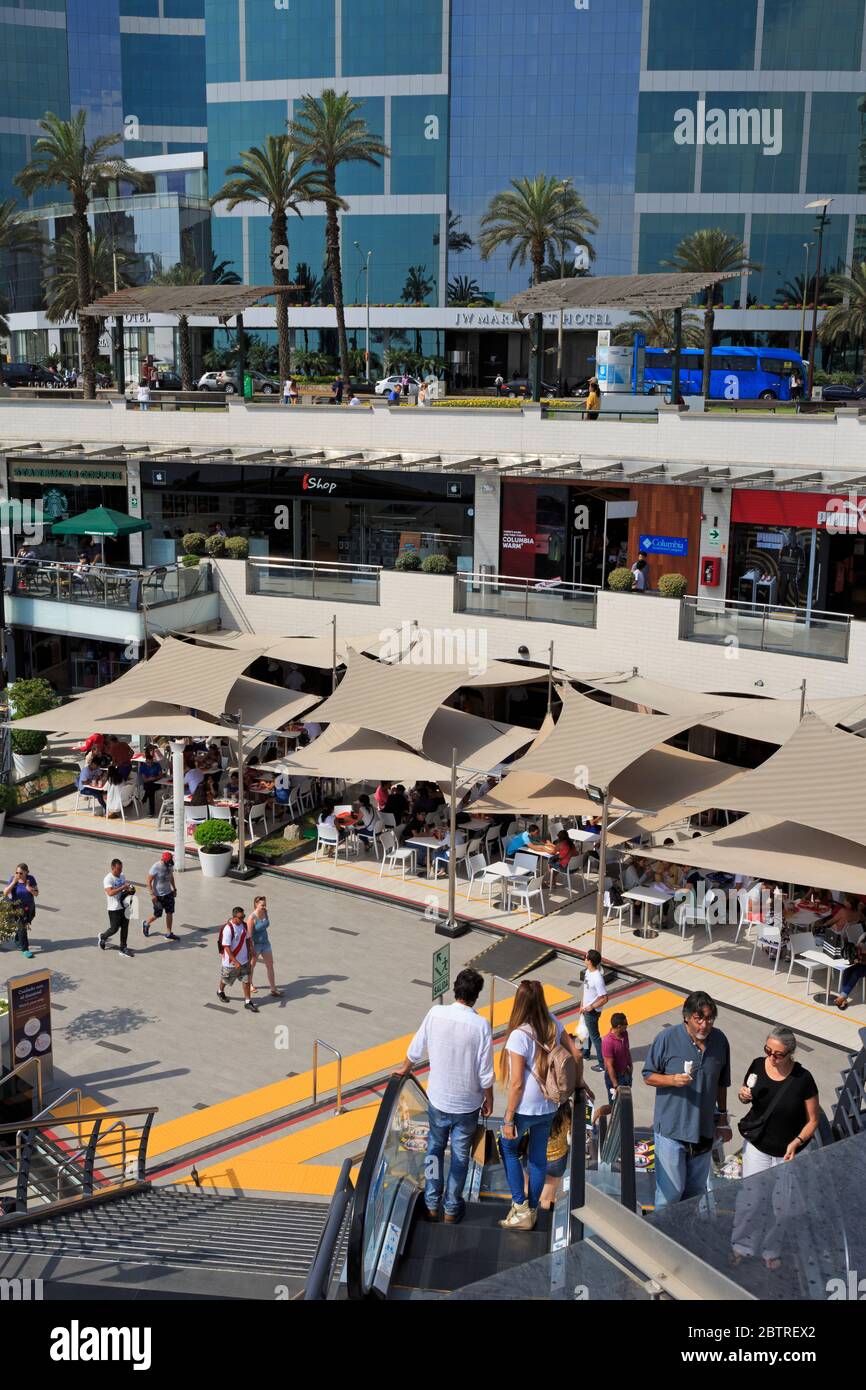 Larcomar Mall, Miraflores District, Lima, Peru Stock Photo - Alamy