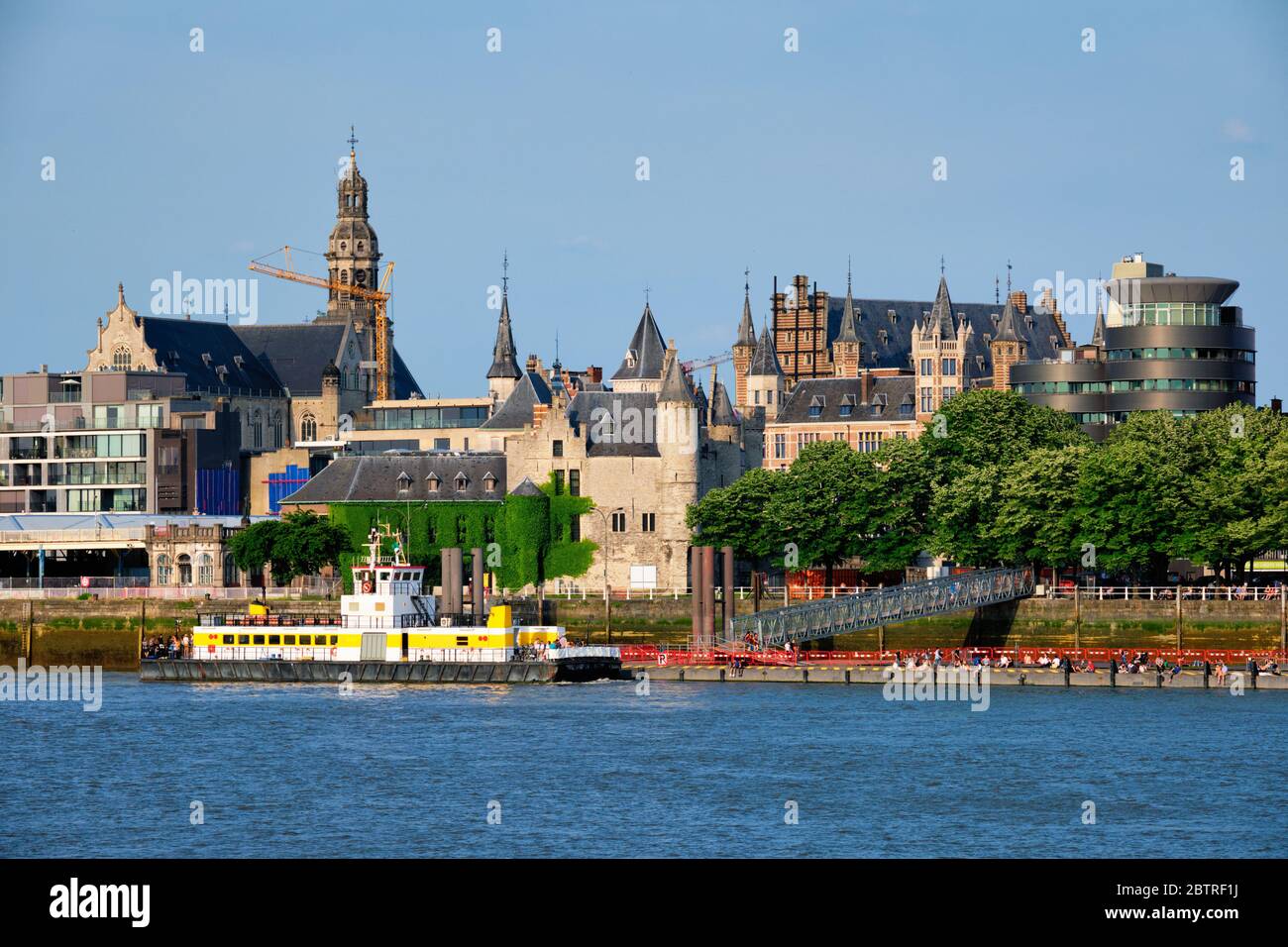 Antwerp view, Belgium Stock Photo - Alamy
