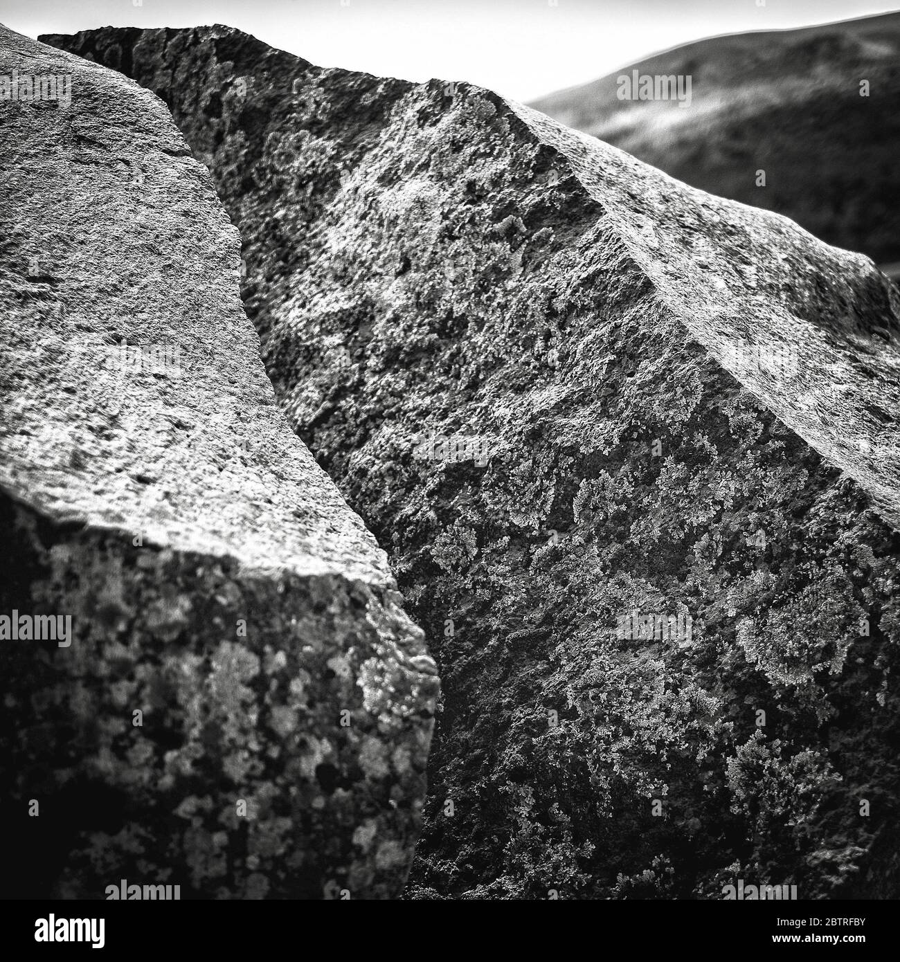 Natural rock formation of a man´s foot print Stock Photo - Alamy