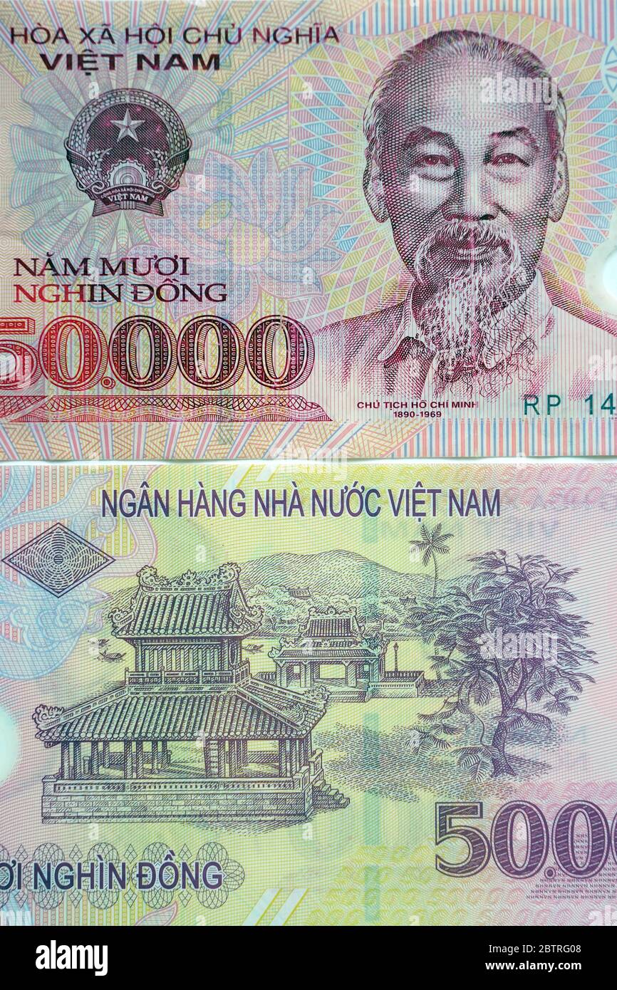 Fifty thousand dongs hi-res stock photography and images - Alamy