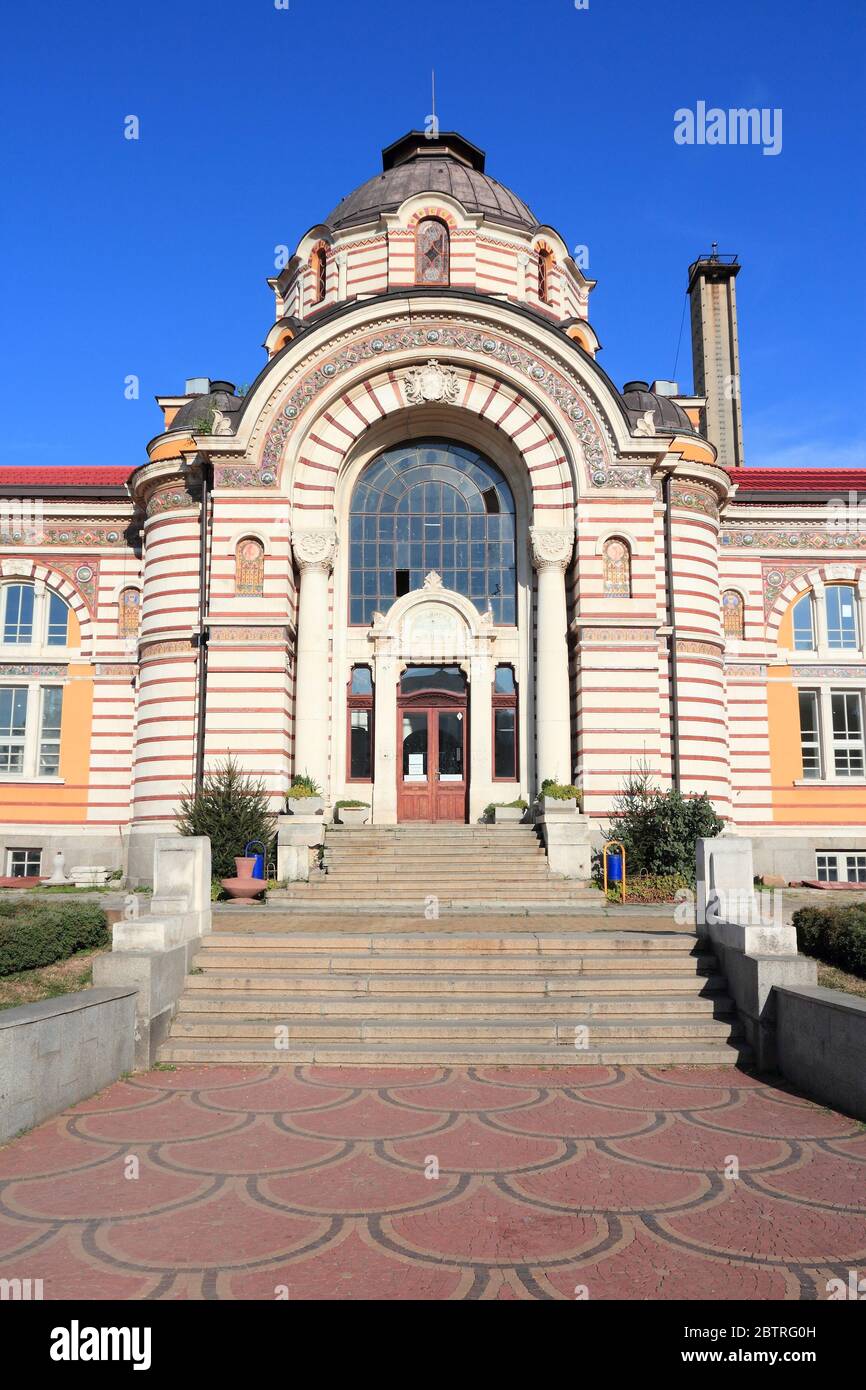 Turkish Bath in Sofia, Bulgaria. The building is known as Central ...