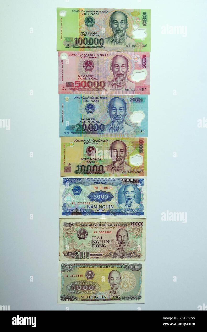 Vietnamese dong hi-res stock photography and images - Alamy