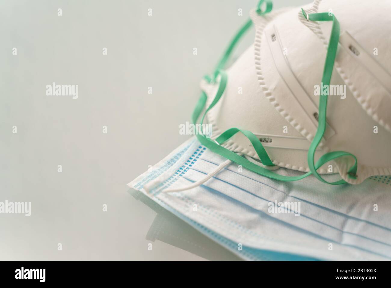 Anti virus protection masks with ffp2 standart to prevent corona COVID ...