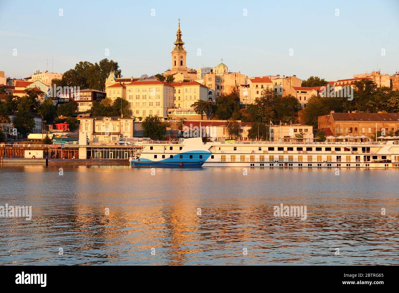 Belgrade europe sunset hi-res stock photography and images - Alamy