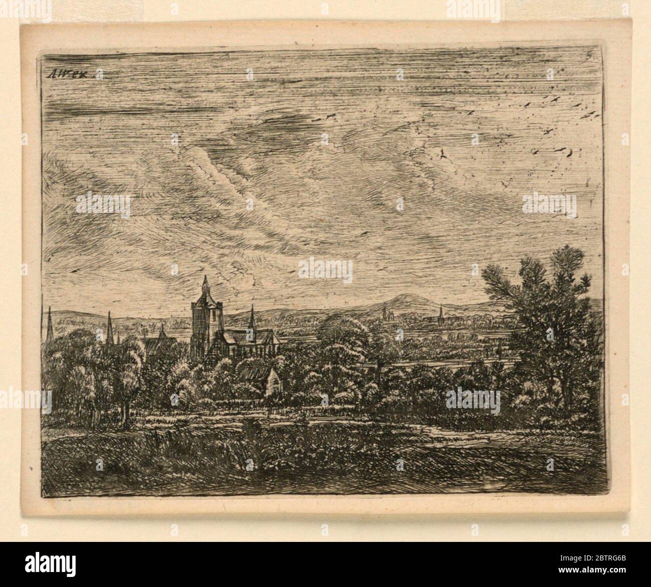 A Village in a Broad Landscape in the Evening Light. Research in ...