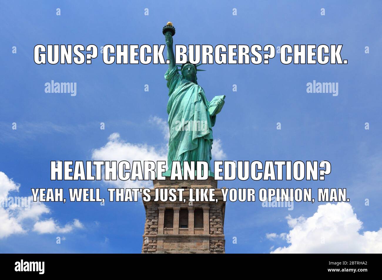 America problems funny meme for social media sharing. US guns laws ...