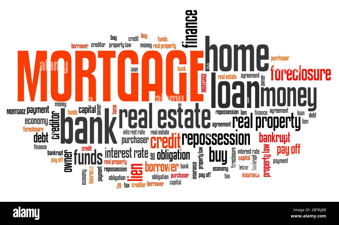 Home ownership word cloud concept hi-res stock photography and images ...