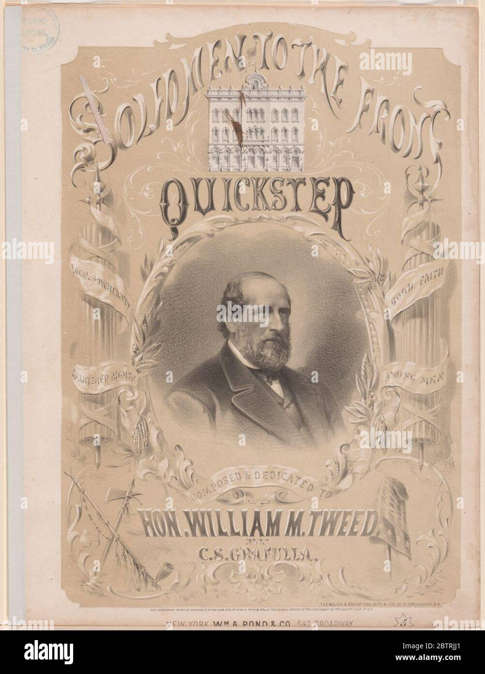 William marcy tweed hi-res stock photography and images - Alamy