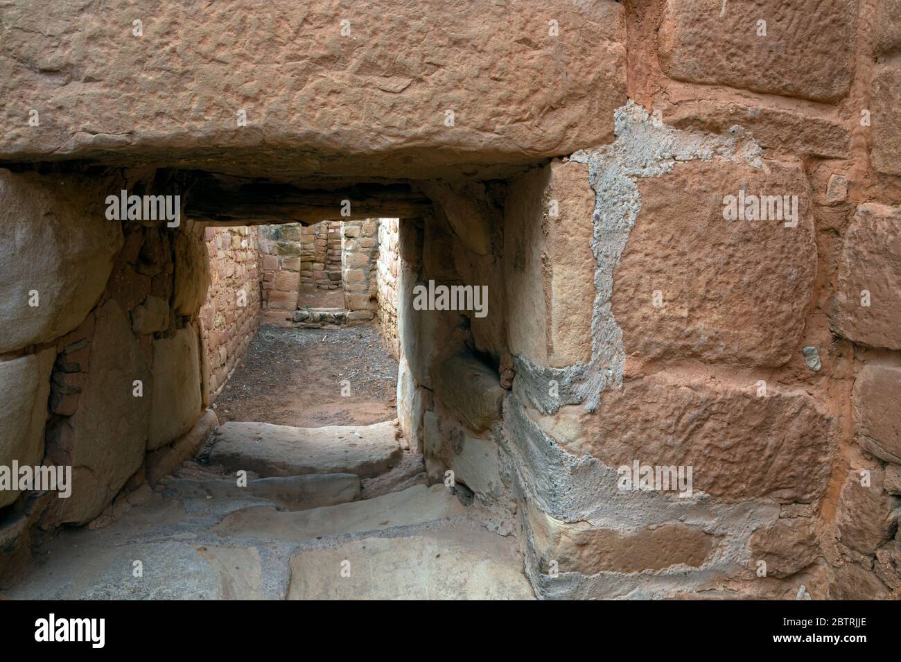 CO00258-00...COLORADO - Doorways at the Sun Temple, a 700 year old ruin ...