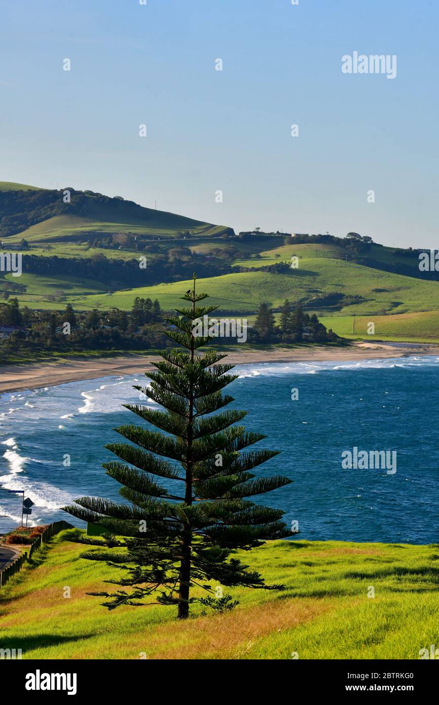 A view of Werri Beach at Gerringong south of Sydney, Australia Stock ...