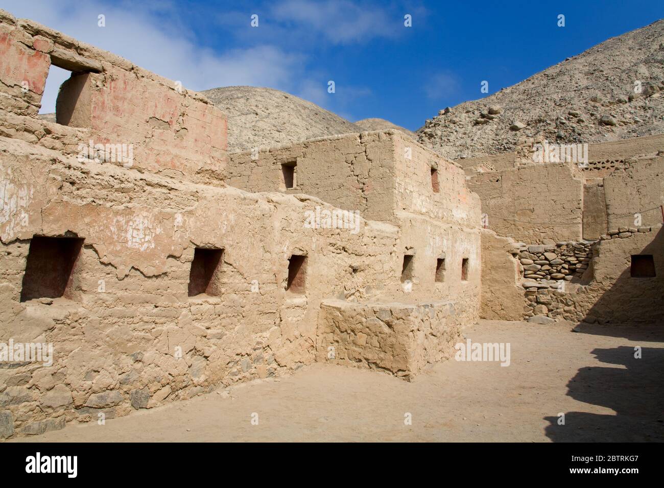 Tambo Colorado Inca Ruins near Pisco City, Ica Region, Peru, South ...