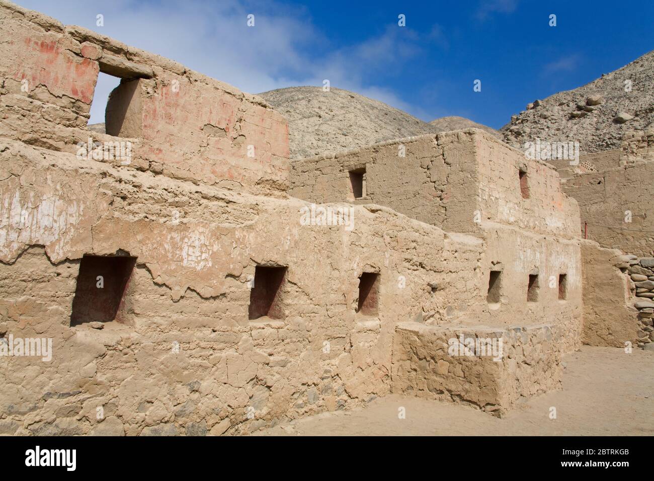 Tambo Colorado Inca Ruins near Pisco City, Ica Region, Peru, South ...