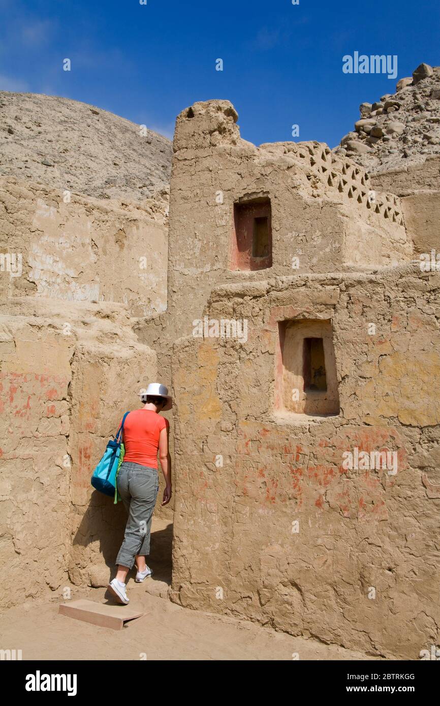 Tambo Colorado Inca Ruins near Pisco City, Ica Region, Peru, South ...