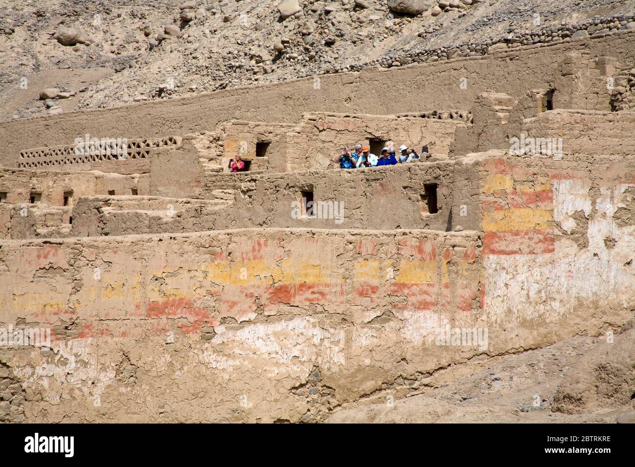 Tambo Colorado Inca Ruins near Pisco City, Ica Region, Peru, South ...