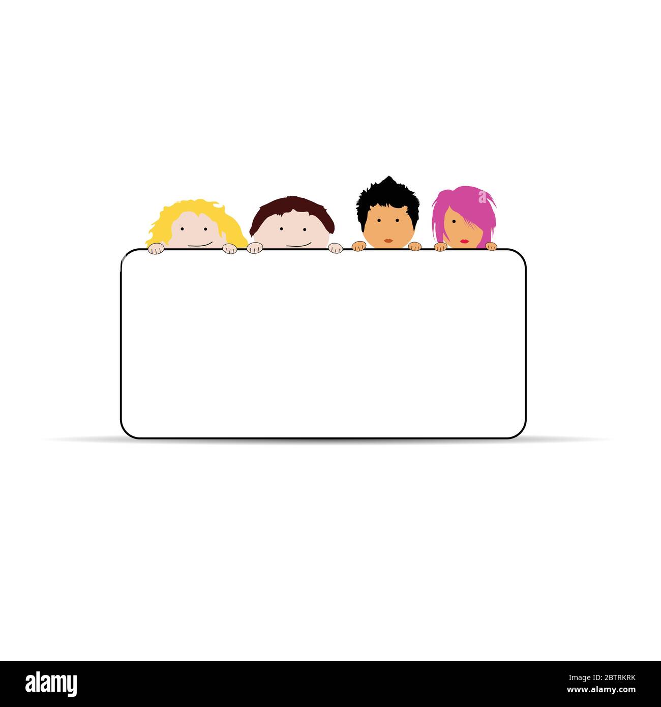 kids vector art illustration in colorful Stock Vector Image & Art - Alamy