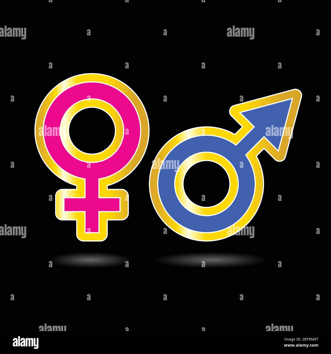man and woman symbol vector illustration Stock Vector Image & Art - Alamy