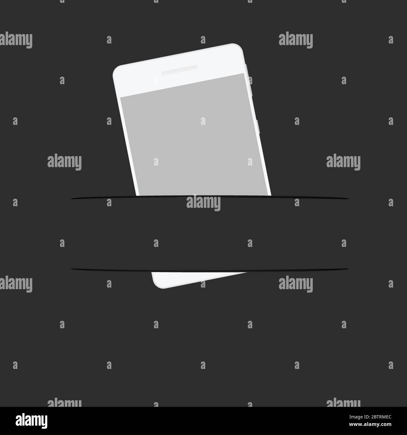 Phone in pocket Stock Vector Images - Alamy