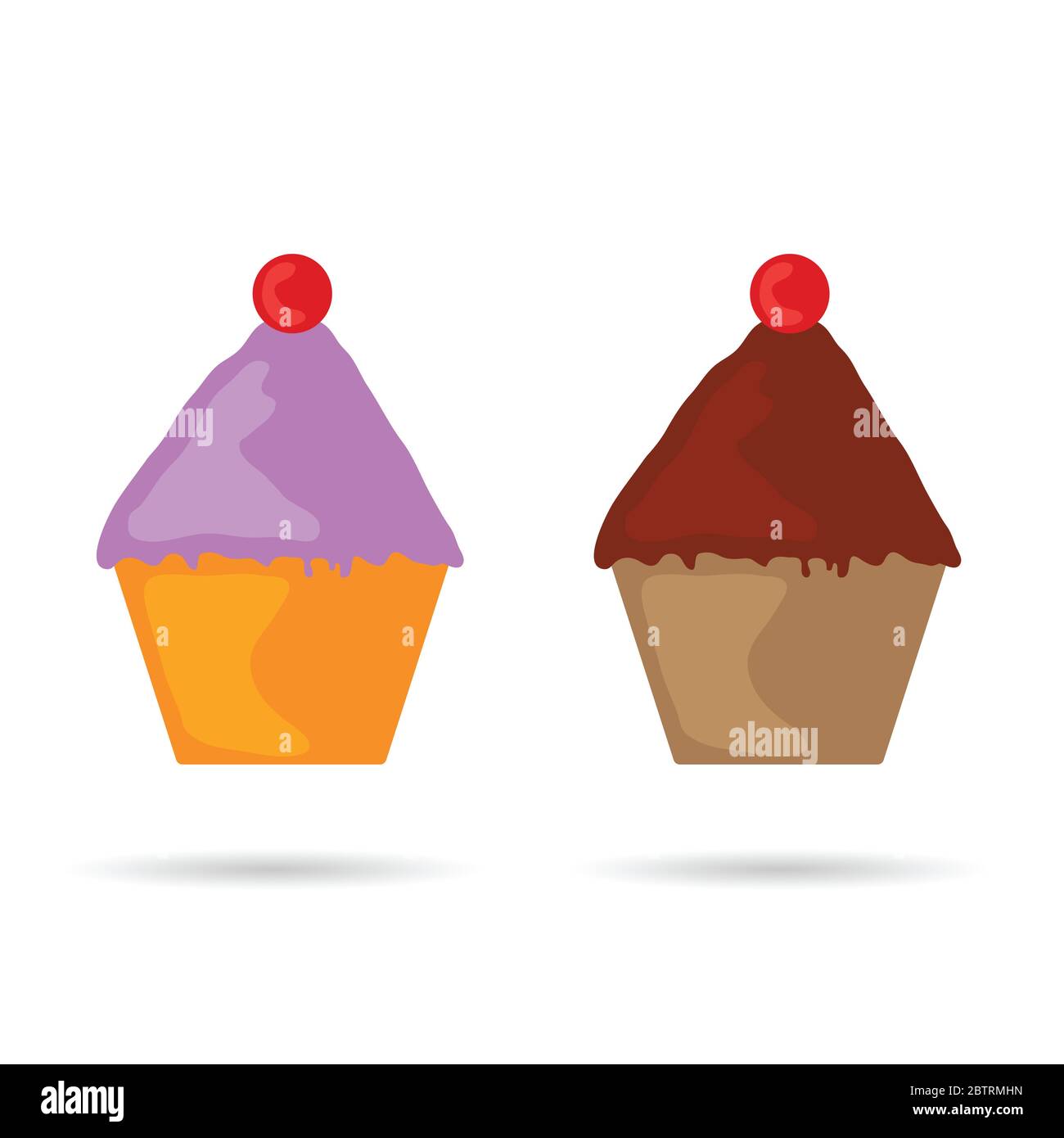 Cranberries on white Stock Vector Images - Alamy