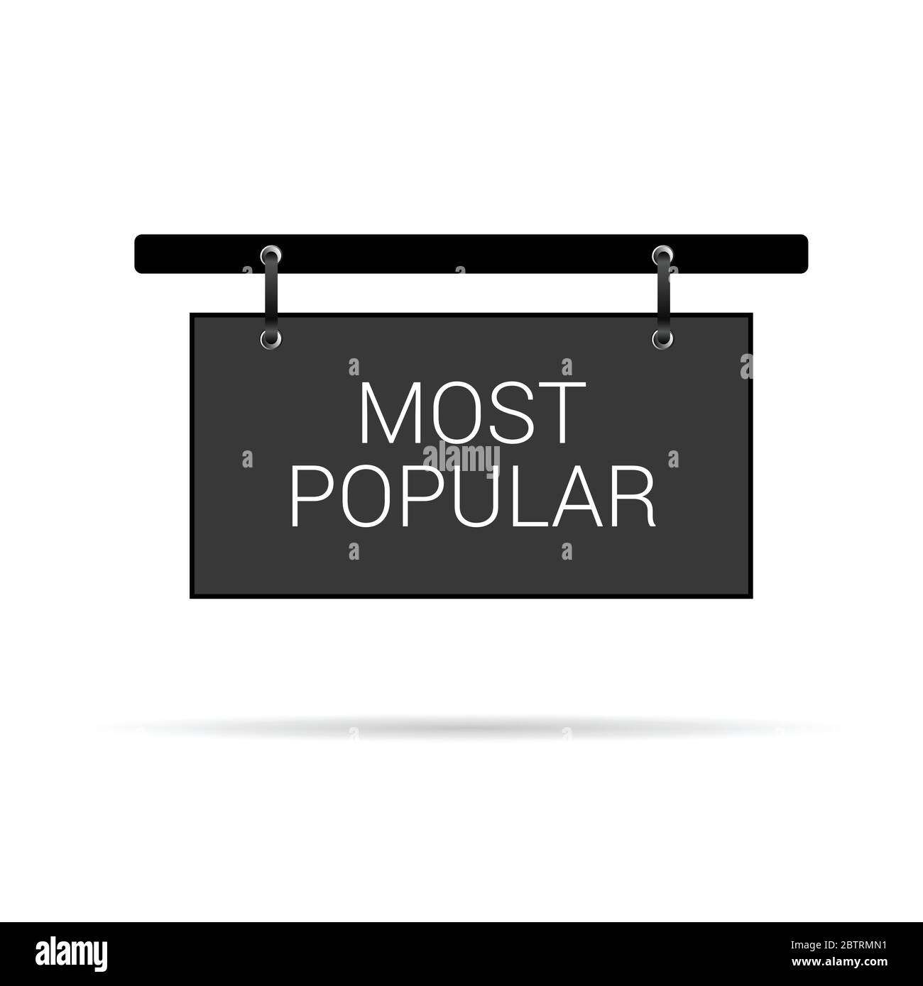 most popular signboard vector illustration Stock Vector Image & Art - Alamy