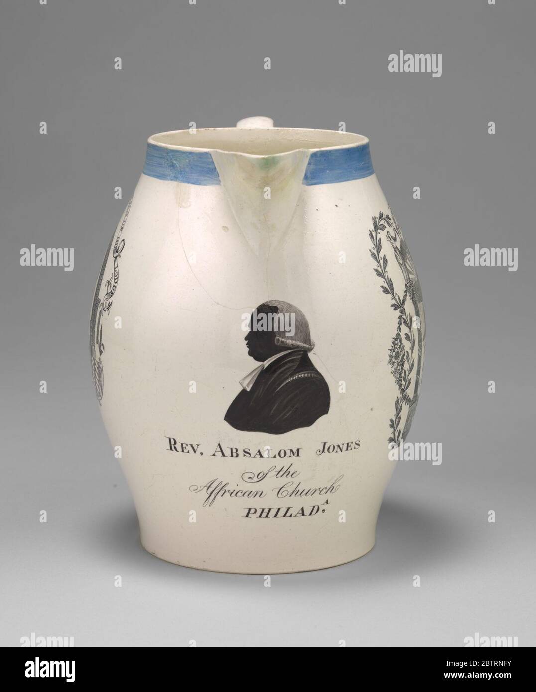 Absalom Jones. Absalom Jones (1746–1818)Adorned with a silhouette of ...