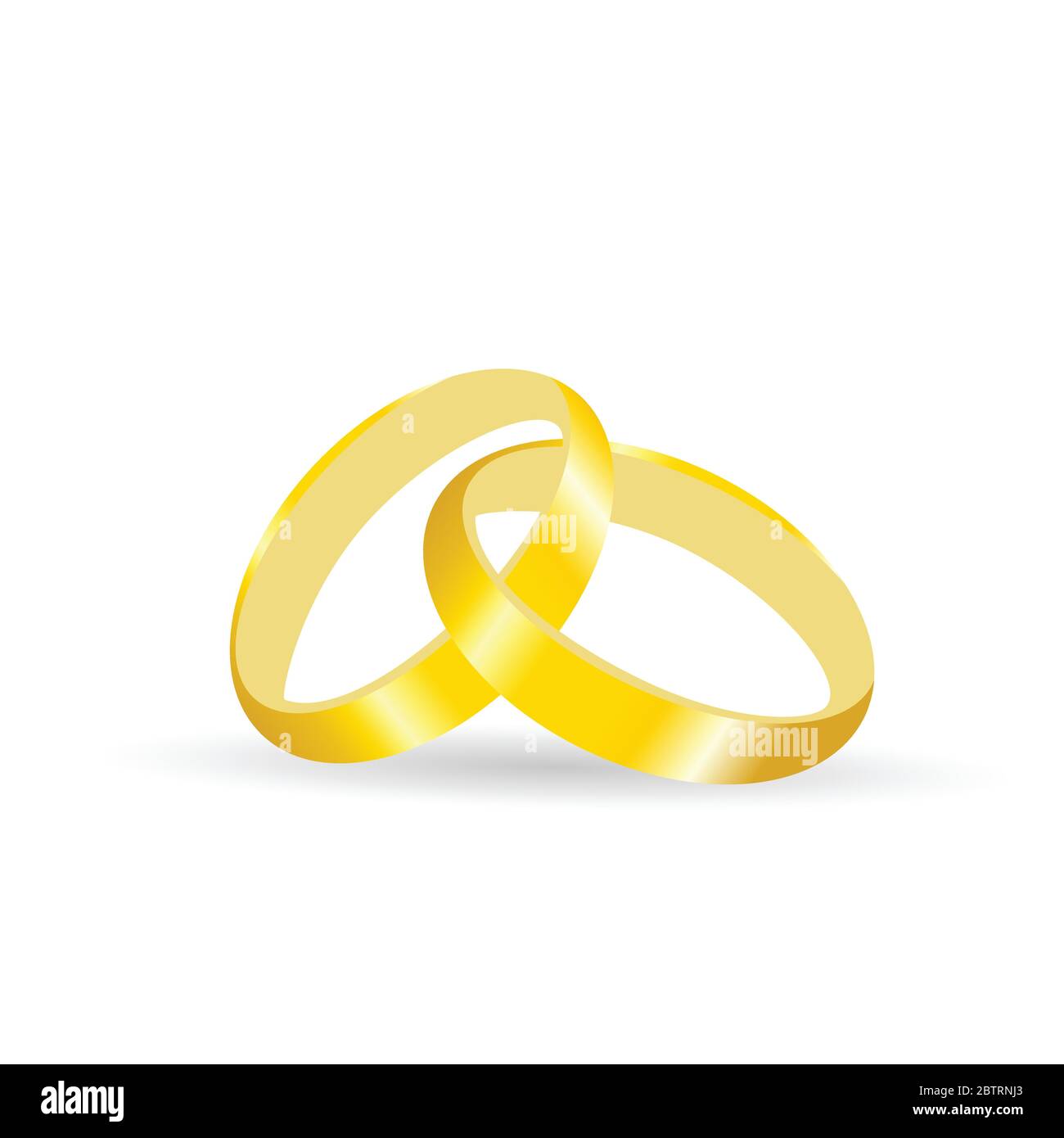 rings vector in gold color Stock Vector Image & Art - Alamy