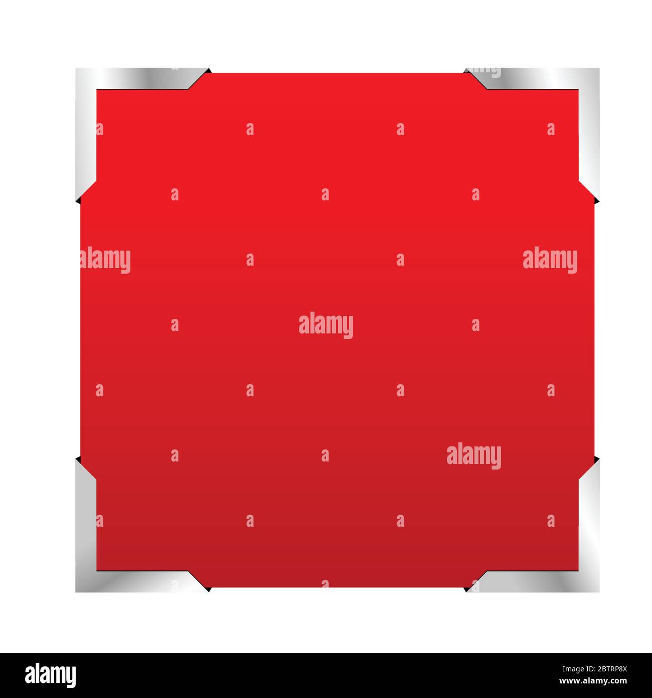 photo frame red color art vector Stock Vector Image & Art - Alamy