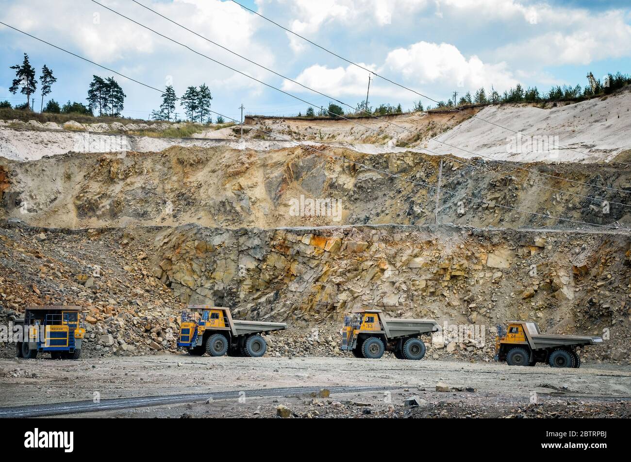 Belaz dump truck hi-res stock photography and images - Alamy