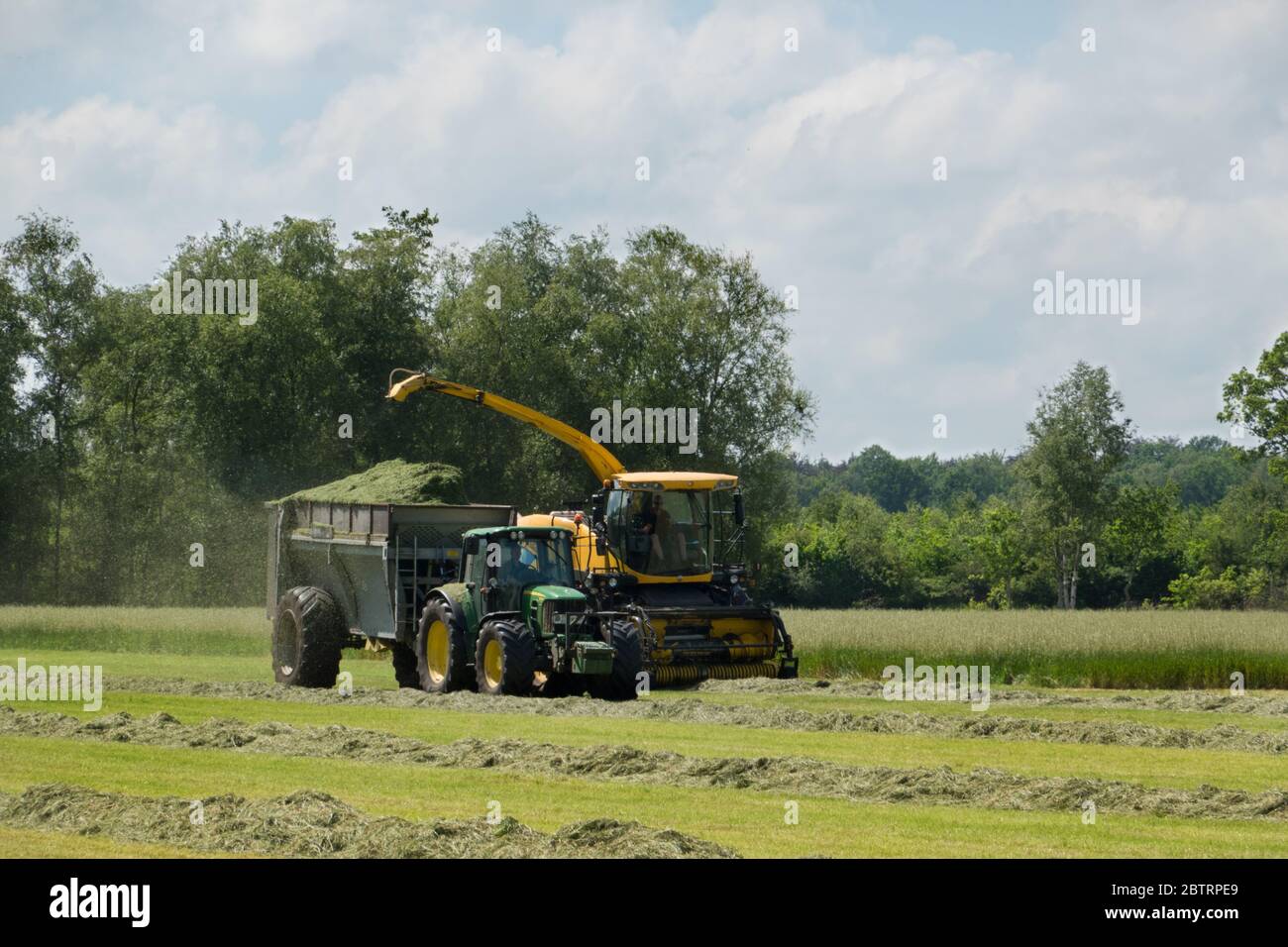Silage wagon hi-res stock photography and images - Alamy