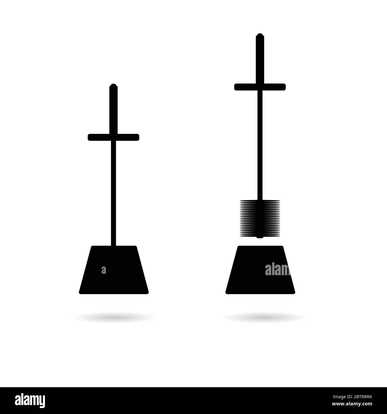 Clean toilet bowl in Cut Out Stock Images & Pictures - Alamy