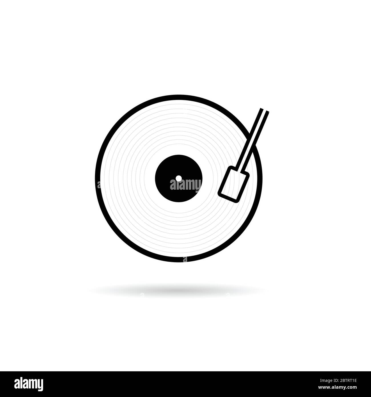 vinyl vector illustration on a white Stock Vector Image & Art - Alamy