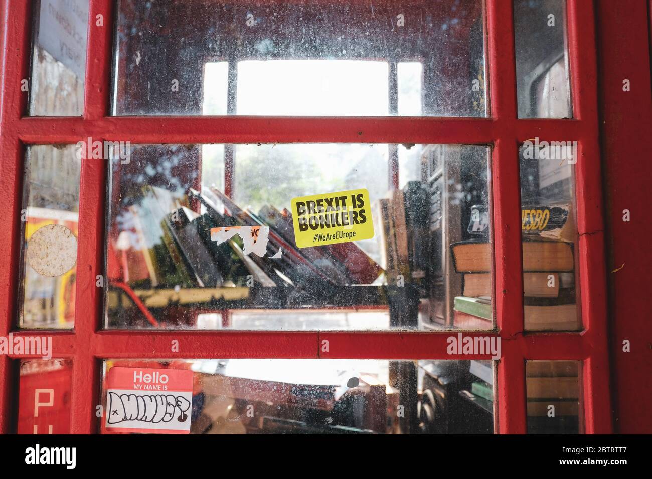 Roath Park Lockdown Library Stock Photo - Alamy