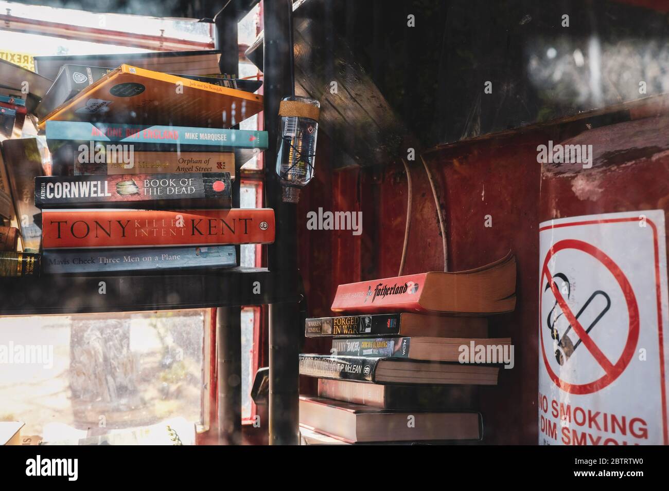 Roath Park Lockdown Library Stock Photo - Alamy