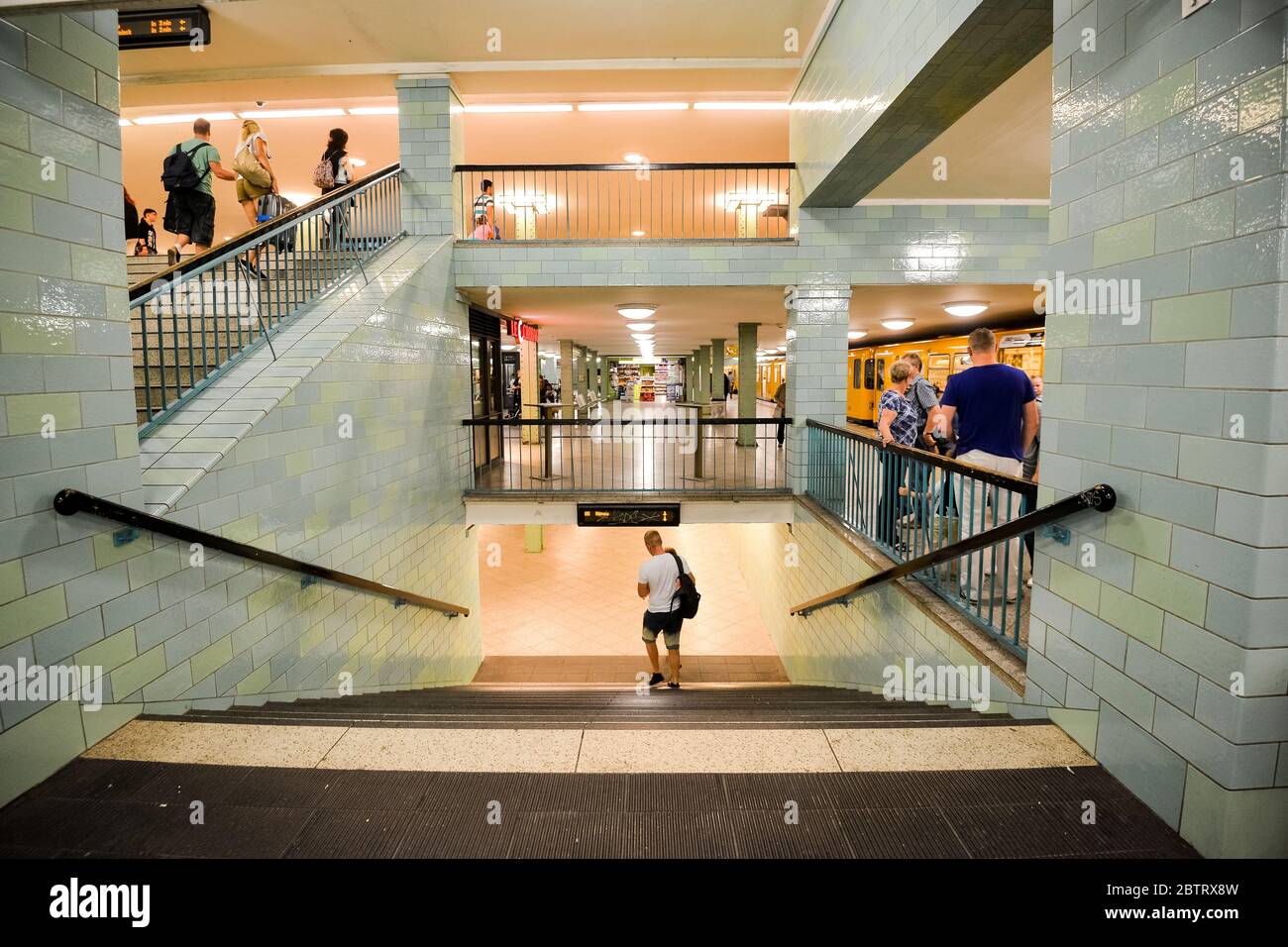 City life and streets of Berlin Germany Stock Photo - Alamy