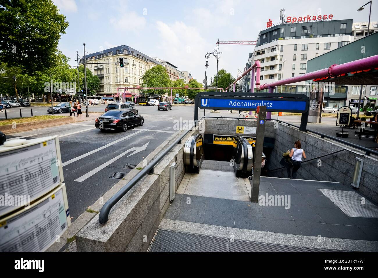 City life and streets of Berlin Germany Stock Photo - Alamy