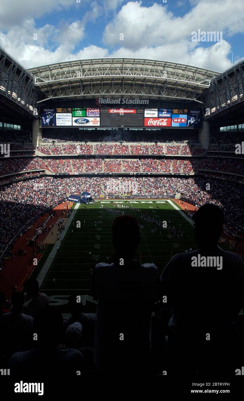 General overall view of Reliant Stadium (NRG Stadium) with the ...
