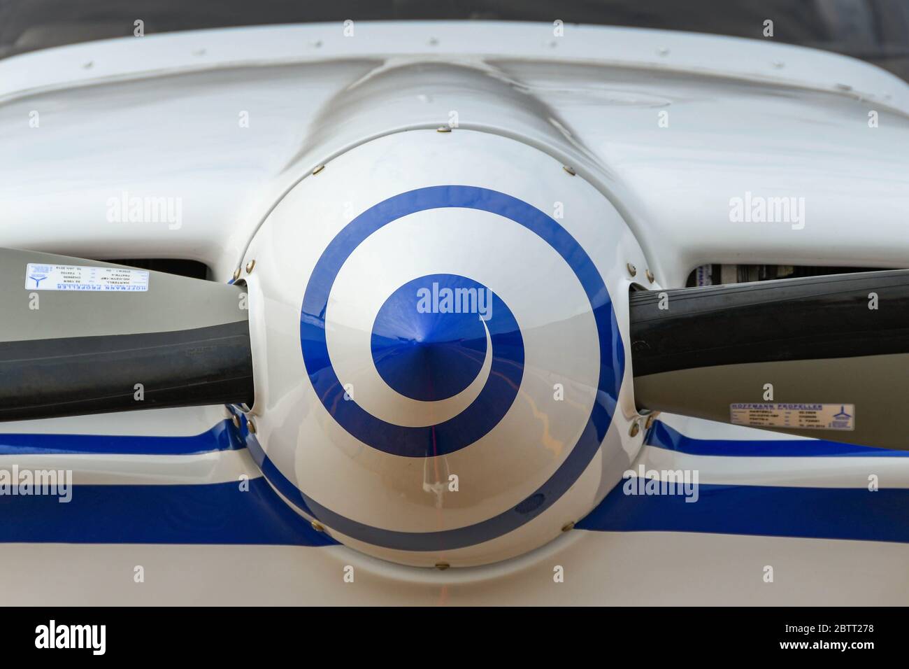 FAIRFORD, ENGLAND - JULY 2018: Close up view of the spiral design on ...