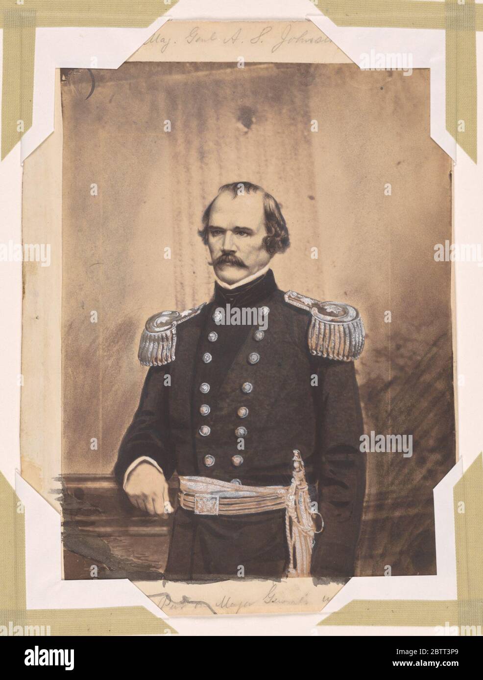 Albert Sidney Johnston Stock Photo - Alamy