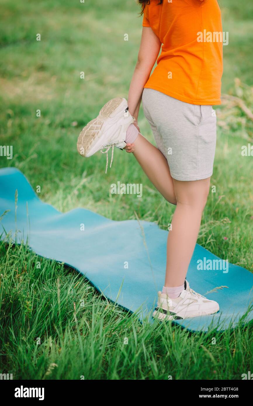 Children doing sport activities hi-res stock photography and images - Alamy