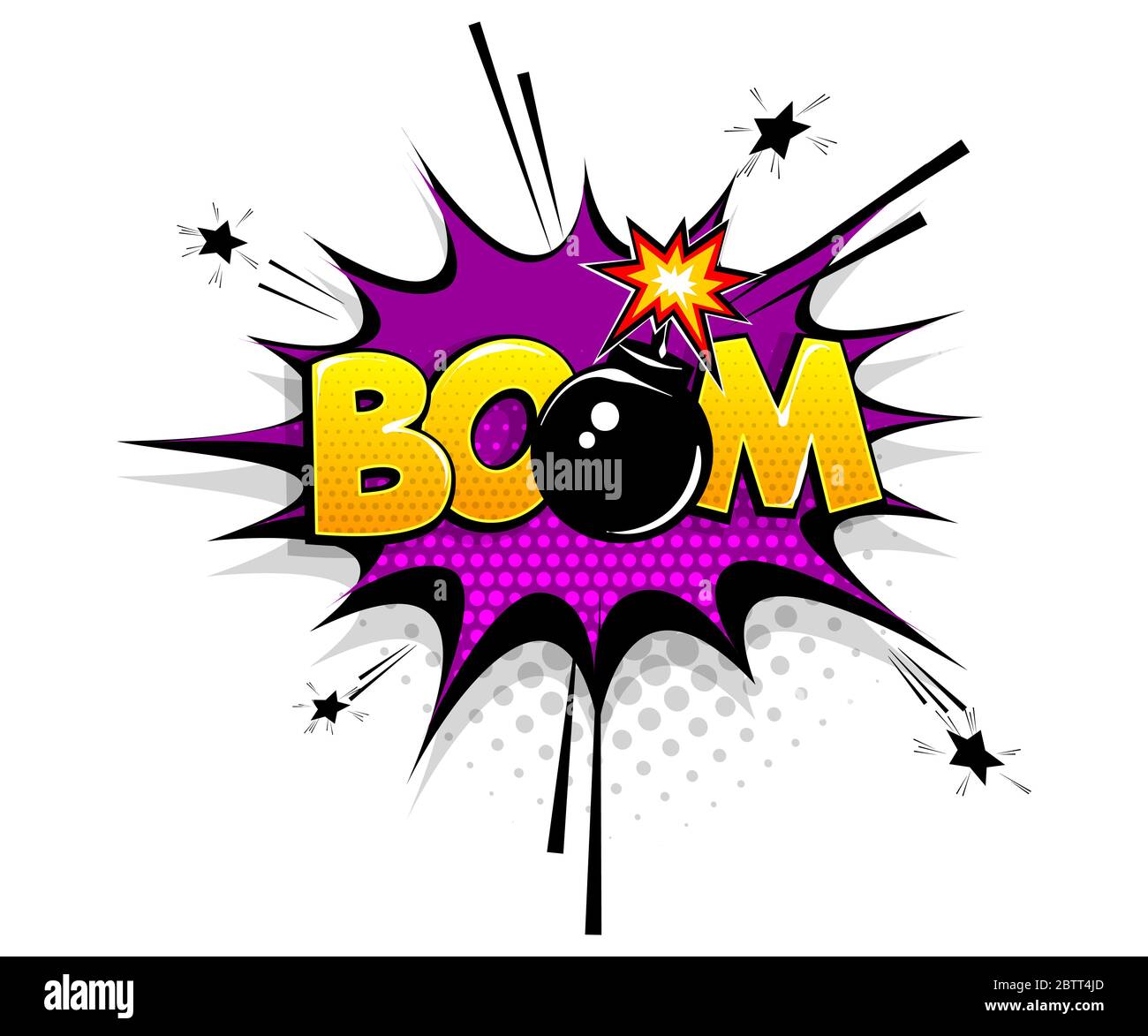 Cartoon comic bomb hi-res stock photography and images - Alamy