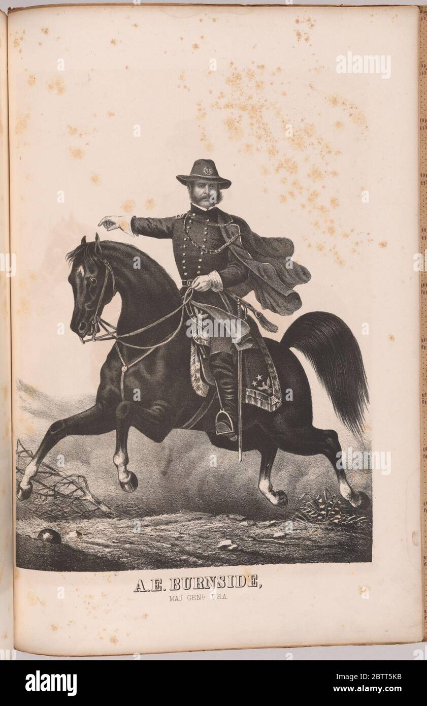 Ambrose Everett Burnside Stock Photo - Alamy